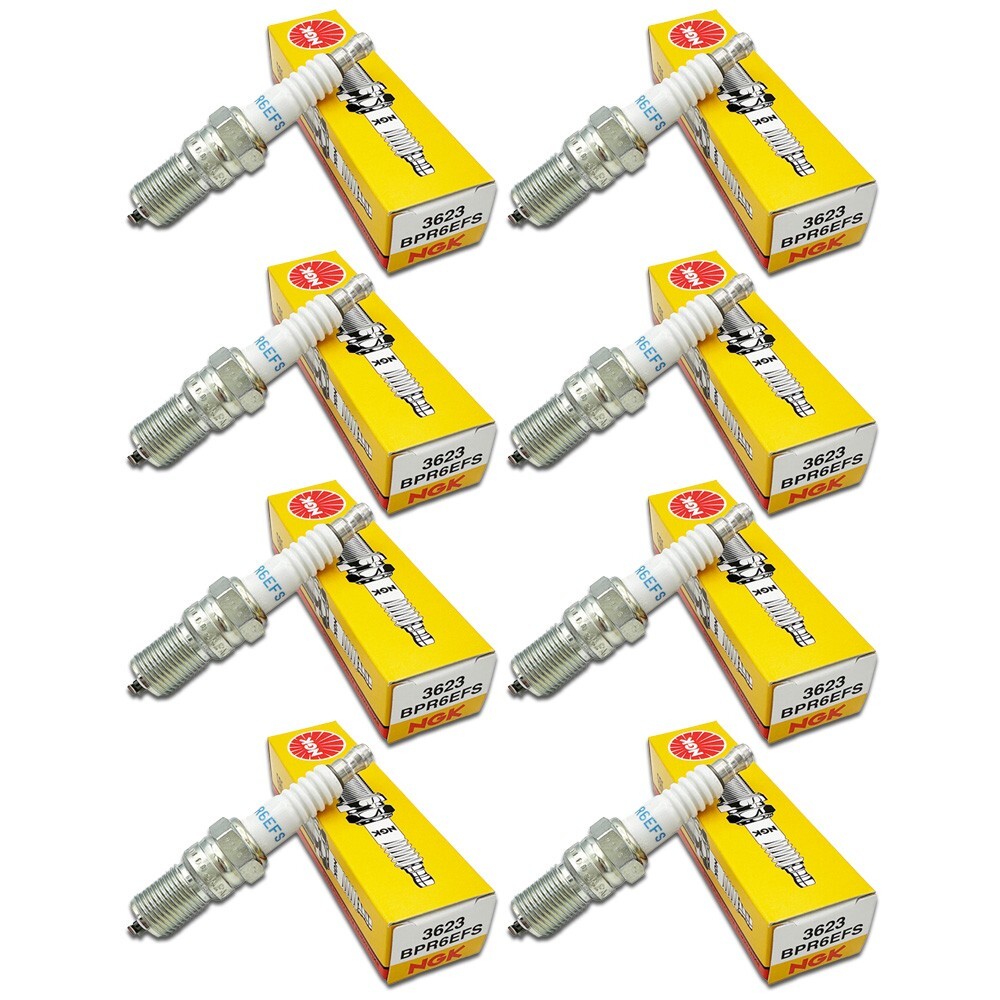 Genuine NGK BPR6EFS (3623) Standard Spark Plug - 8 PACK | eBay