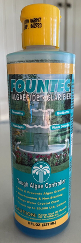 Easycare Fountec Water Feature Algaecide & Clarifier 8 oz. NEW / SEALED ...