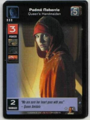 Star Wars Young Jedi CCG Jedi Council Padme Naberrie, Queen's ...