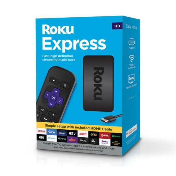Roku 3930X-BDL1 Express HD Streaming Media Player - Black for sale ...