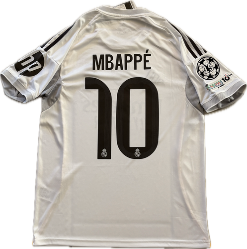 NEW Mbappe #10 Real Madrid Home Soccer Jersey World Cup Edition-Size L ...