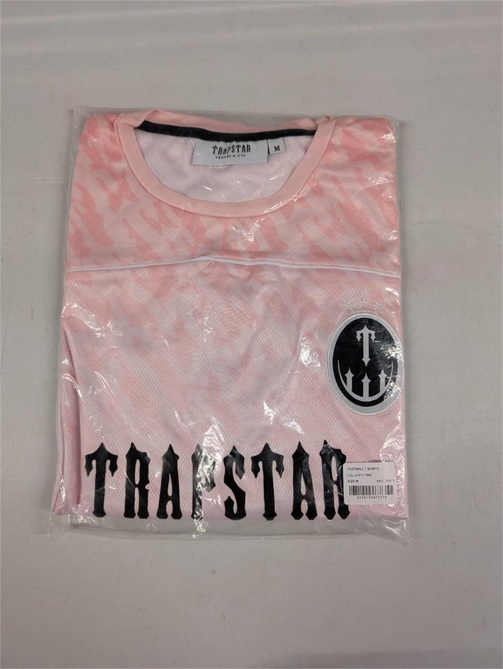 Trapstar T Shirt Jersey - Dusty Pink - size M - Brand New | eBay