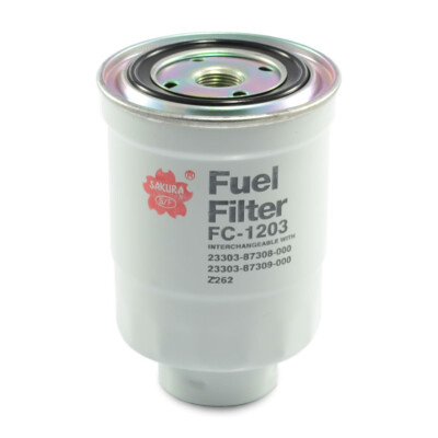 SAKURA DIESEL FUEL FILTER FOR ASIA ROCSTA R2 2.2L, MAZDA E2200 B2200 S2 ...