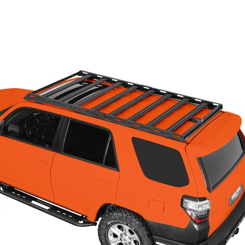 For 2010-2024 Toyota 4Runner Roof Rack Aluminum Cross Bars Cargo Basket ...