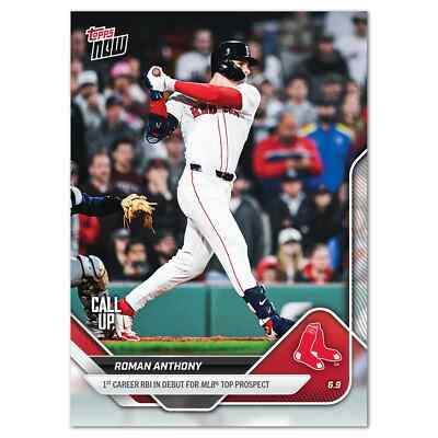 2025 MLB TOPPS NOW Roman Anthony - Card 279 (Presale) | eBay