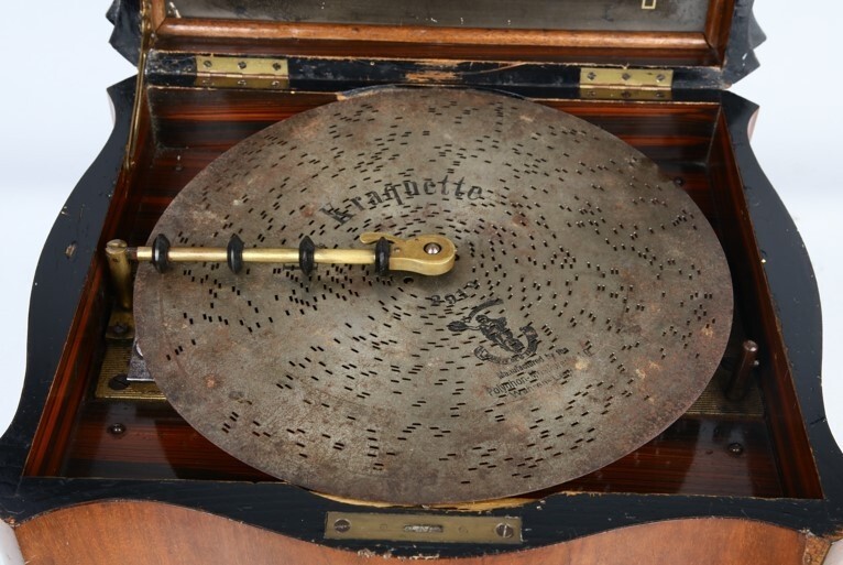 Antique Nicole Freres Polyphone Music Box with 35 Discs Working 1900s ...