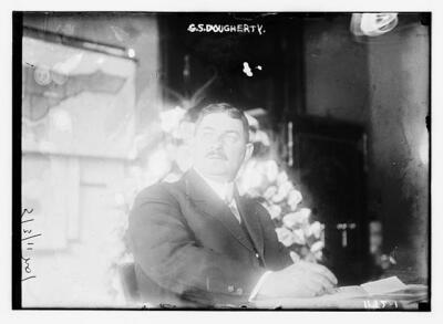 George Samuel Dougherty,1865-1931,American law enforcement officer ...