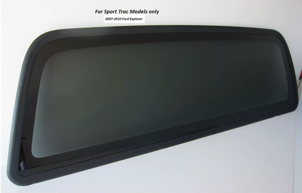 Fits 2007-2010 Ford Explorer Back Glass Window for Sport Trac 4 Door ...