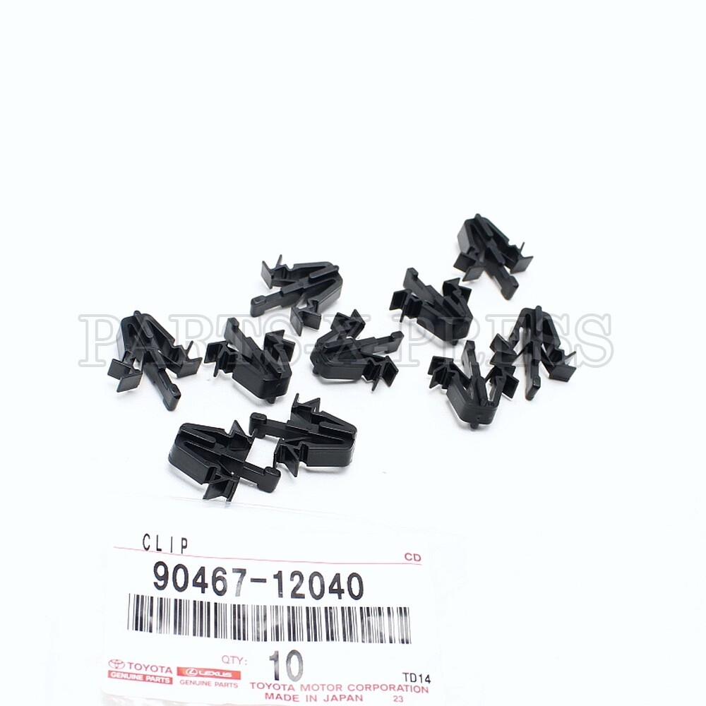 NEW OEM GENUINE TOYOTA 4RUNNER TACOMA PICKUP GRILLE CLIPS 90467-12040 ...