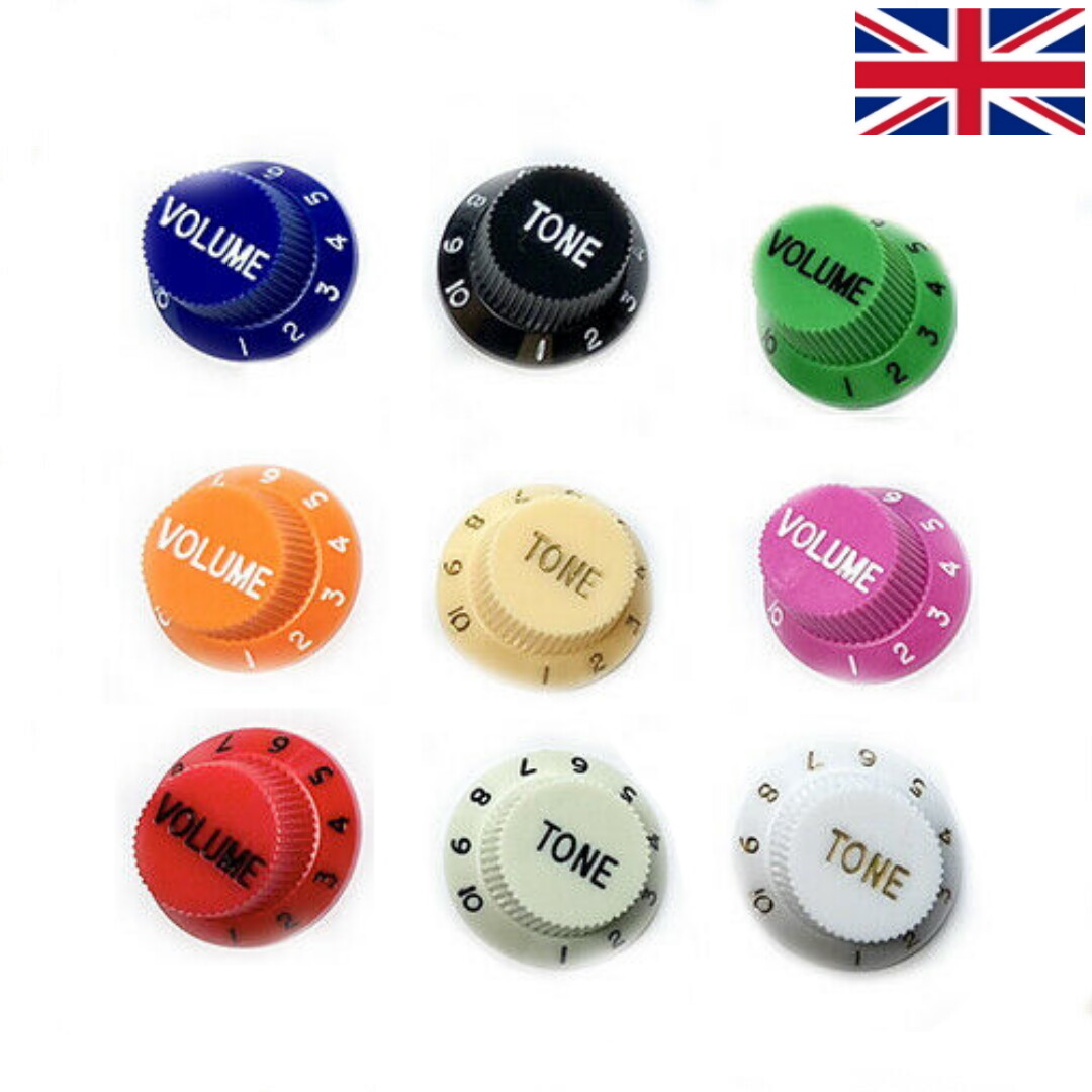 Fender Stratocaster knobs for sale > guitarandbassparts.com