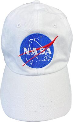 NASA Hat Vintage Baseball Cap Logo Cotton Caps for Men Dad Medium ...