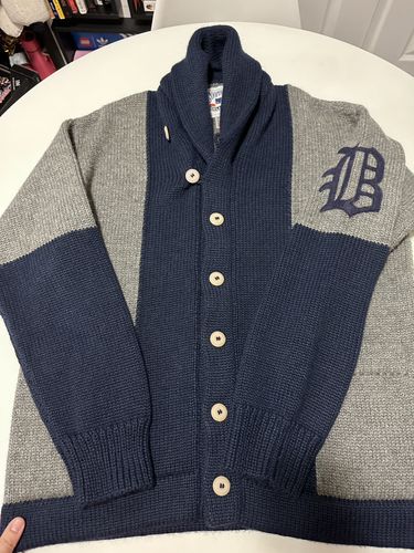 Ebbets Field Flannels 1916 Brooklyn Robins Dodgers Wool Sweater ...