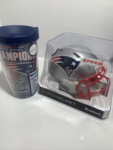 new england patriots mini helmet and tumbler | eBay