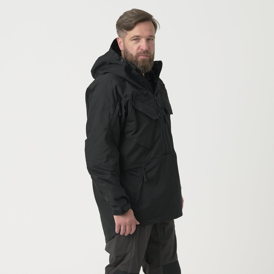 HELIKON TEX ANORAK PILGRIM Jacket Combat Tactical Hooded Outdoor ...
