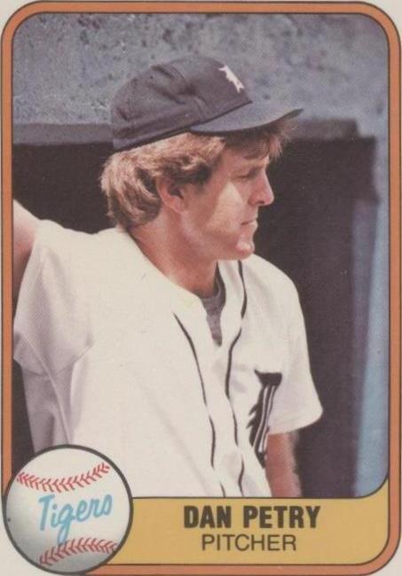 1981 Fleer - Dan Petry #468 for sale online | eBay