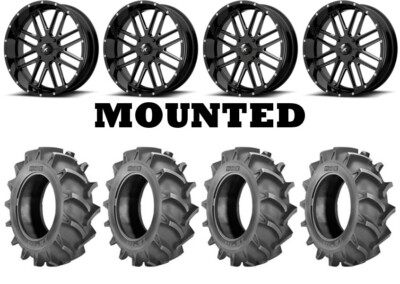 Kit 4 BKT TR 171 Tires 35x9.5-18 on MSA M35 Bandit Black Wheels POL | eBay