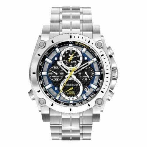 Bulova 96G175 Precisionist Chronograph 262 kHz Mens 300m Watch online ...