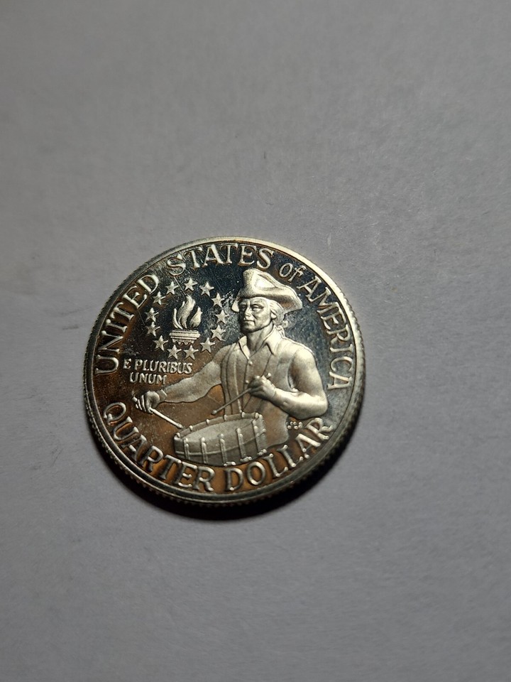 1976 S S over D? 40% Silver Washington Bicentennial Quarter US Mint GEM ...
