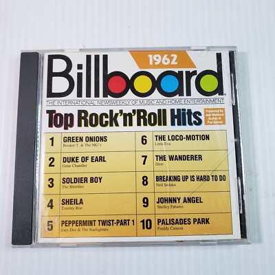 Billboard Top Rock'n'Roll Hits: 1962 - Audio CD By Various Artists ...