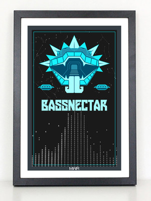 Bassnectar 17"x26" poster print | eBay