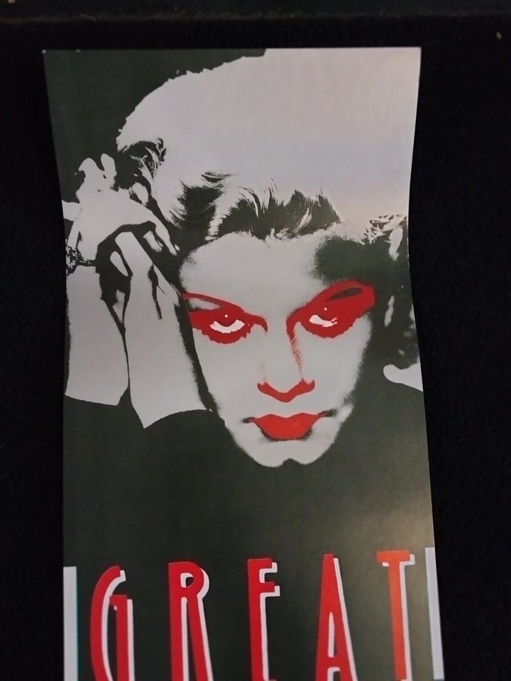 GREAT LADIES OF THE SILVER SCREEN MOVIE POSTER 21 X 7 DOCUMENTARY FILM ...