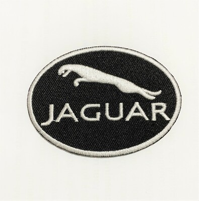 JAGUAR CAR BADGE/PATCH IRON/SEW EMBROIDERD BADGE. | eBay UK
