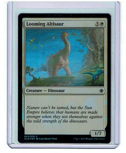 Looming Altisaur - Foil - Ixalan - Magic the Gathering | eBay