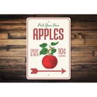 Apple Decor, Apple Orchard Sign, Apples Aluminum Sign | eBay