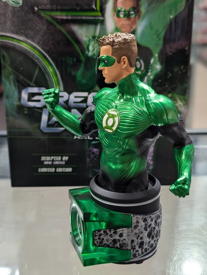 Green Lantern Movie Hal Jordan 1/6 Scale Bust Statue 761941302850| eBay