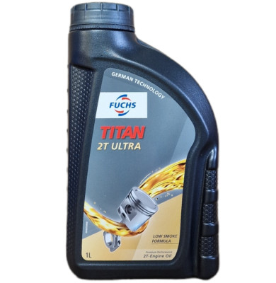 FUCHS TITAN 2T ULTRA Motoröl 1 Liter 2-Takt API TC JASO FD Husqvarna ...