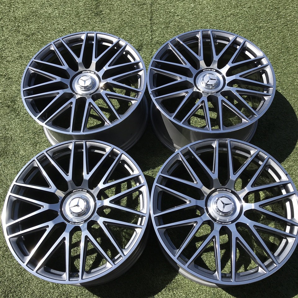 2021-2024 Mercedes-AMG SL 63 SL 55 Wheels Rims OEM Stock | Gray ...