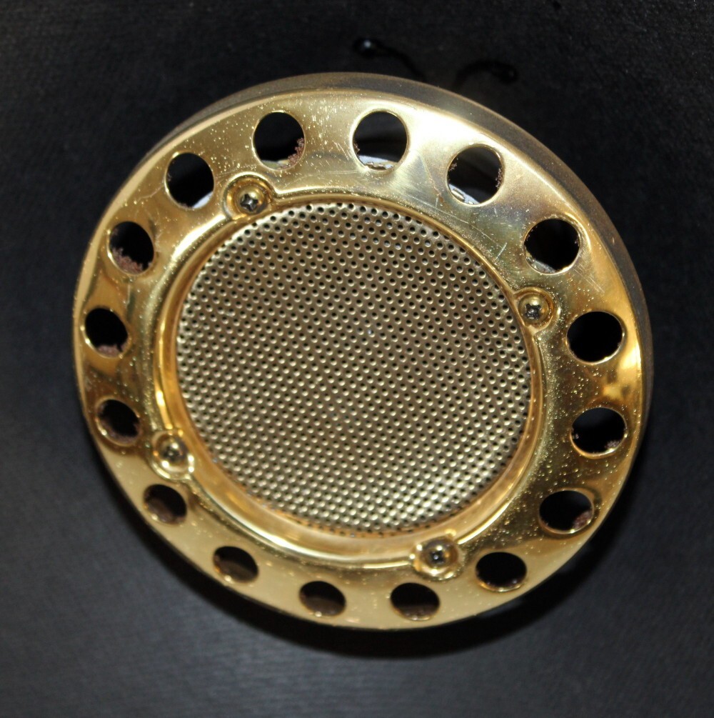 Pair Calrad CR-12x Coaxial 16 Ohm Woofers from Brazilian Wood Cabinets ...