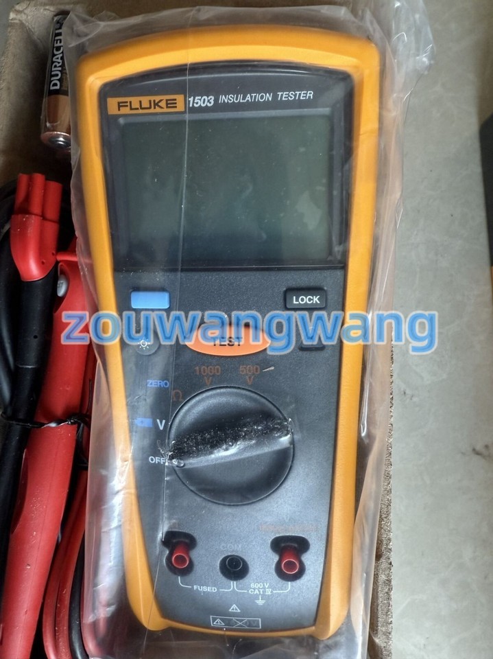 Fluke 1503 Digital Insulation Resistance Tester High Precision Megger ...