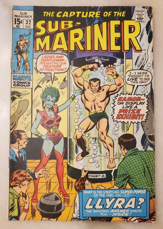 Sub-Mariner 31 32 33 34 35 Lot Run Of 5 September 1970 - March 1971 Prince Namor | eBay