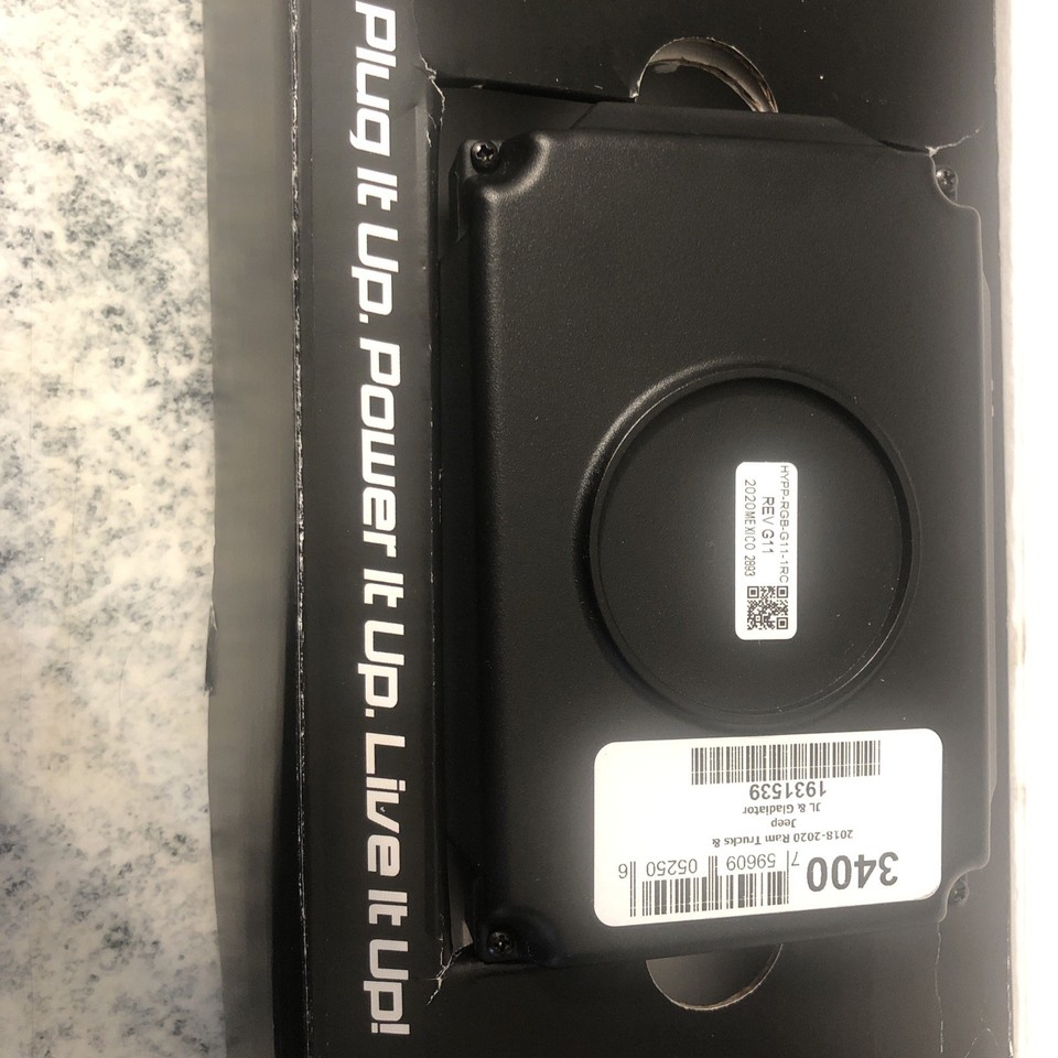 Hypertech 3400 Speedometer Calibrator Color Screen 2018-2020 Ram Jeep Gladiator | eBay