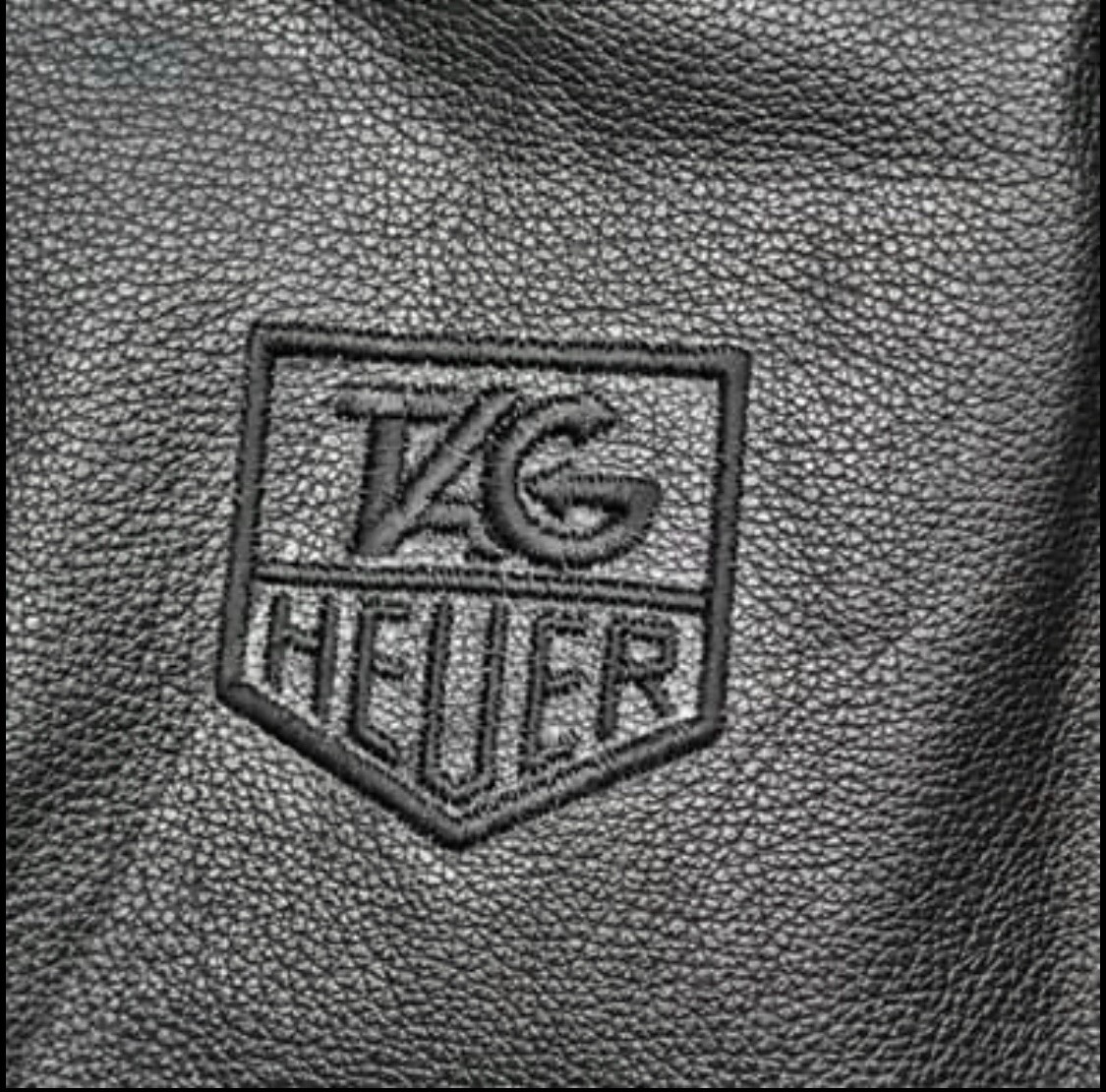 Authentic TAG Heuer lifestyle fashion Phantomatik leather jacket, size ...