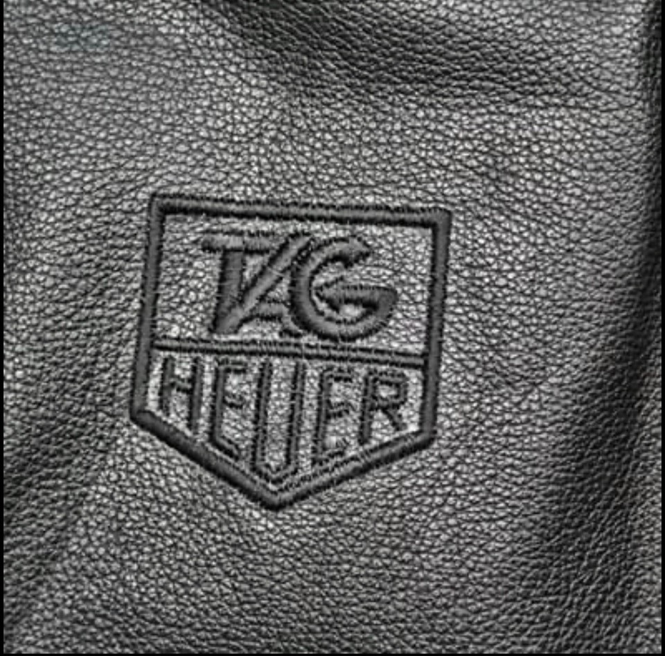 Authentic TAG Heuer lifestyle fashion Phantomatik leather jacket, size ...