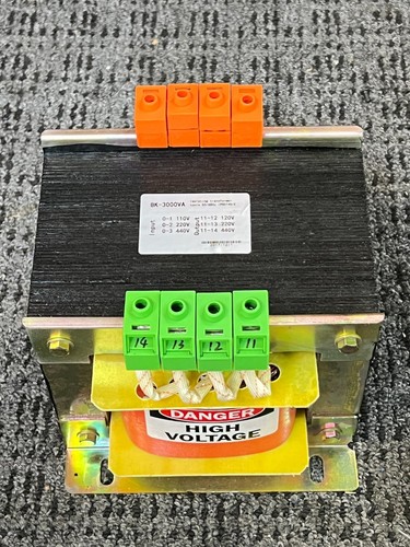 3KVA Transformer Single Phase PRIMARY 110/220/440, SECONDARY 110/220 ...