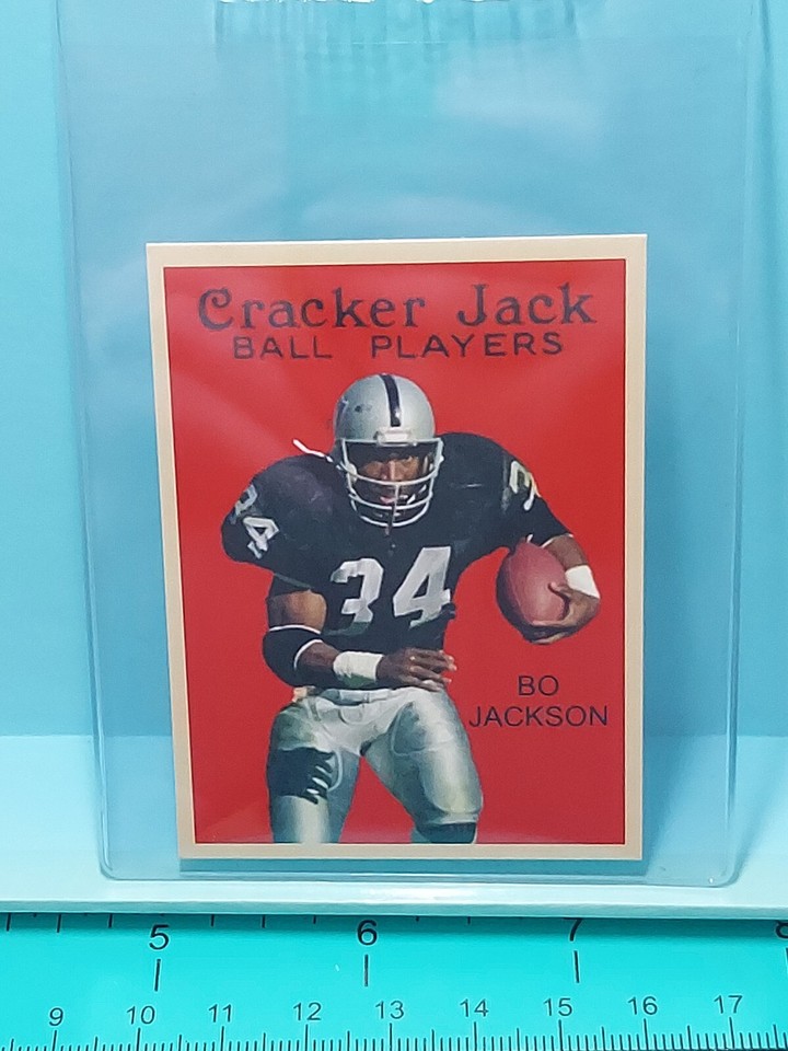 Bo Jackson Cracker Jack card 💥 free ship! | eBay