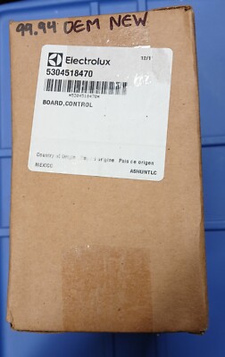 5304518470 NEW Electrolux Dishwasher Control SHIPS FREE By Next ...