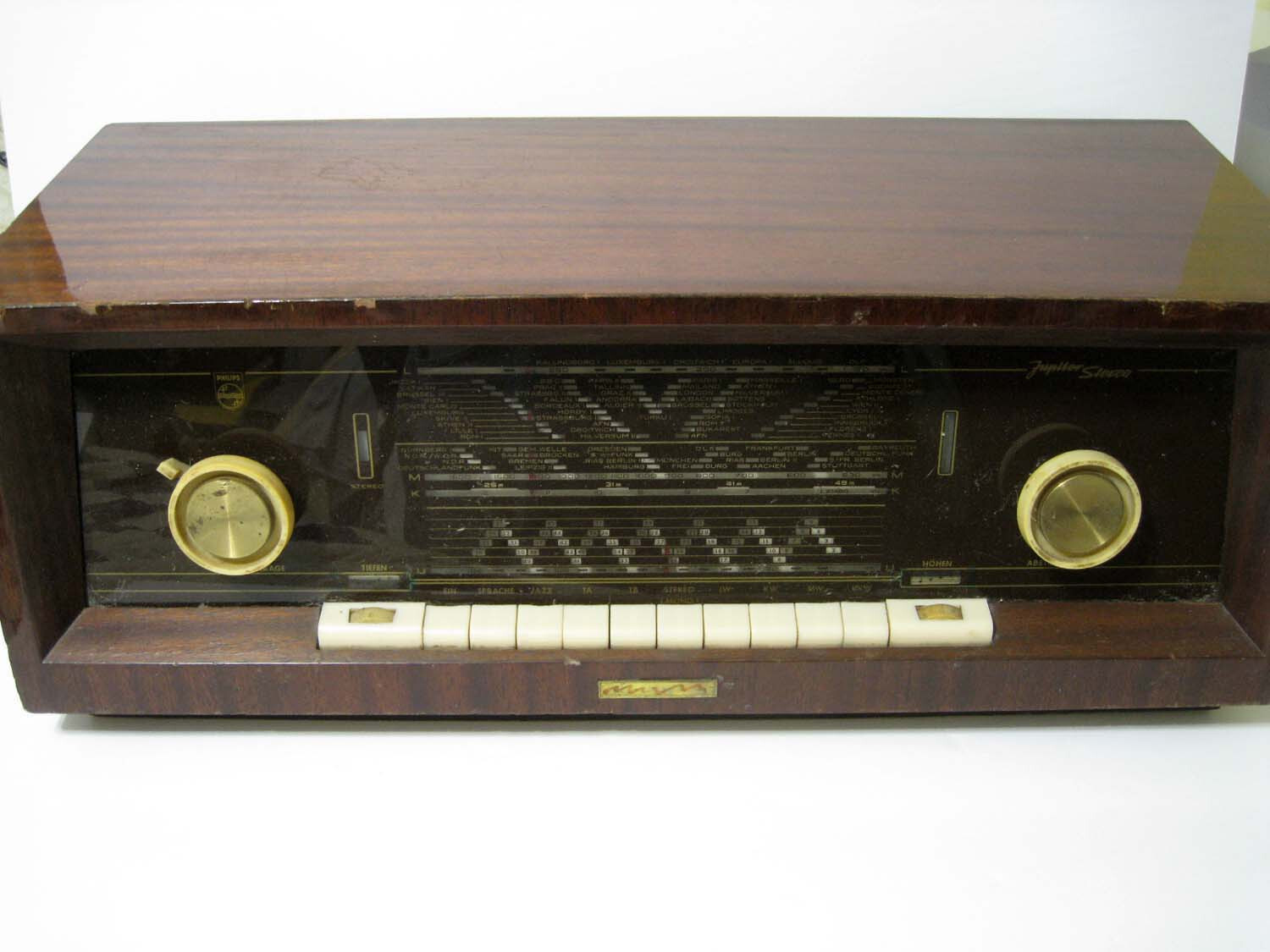 PHILIPS JUPITER 541 - B5D41A - AM Shortwave Radio - West Germany - Very ...