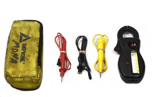 Vintage Amprobe Ultra RS-3 Rotary Scale Amp/Volt/Ohm Clamp Meter ...