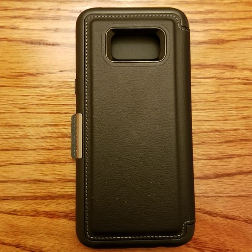 OtterBox Strada Series Folio Case for Samsung Galaxy S8 - Onyx Black ...