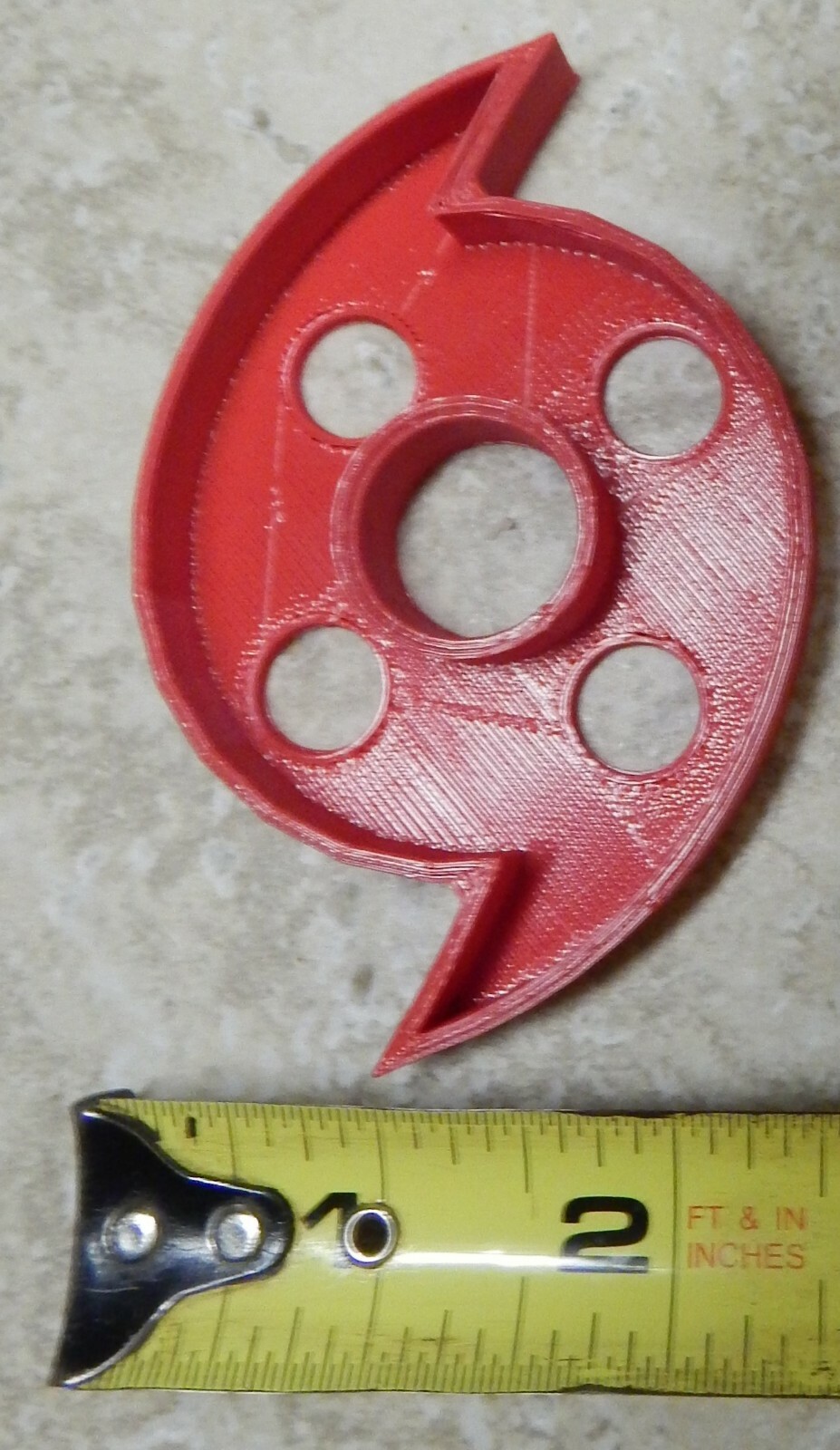 HURRICANE SYMBOL SHAPE MASSIVE TROPICAL STORM CYCLONE COOKIE CUTTER USA ...