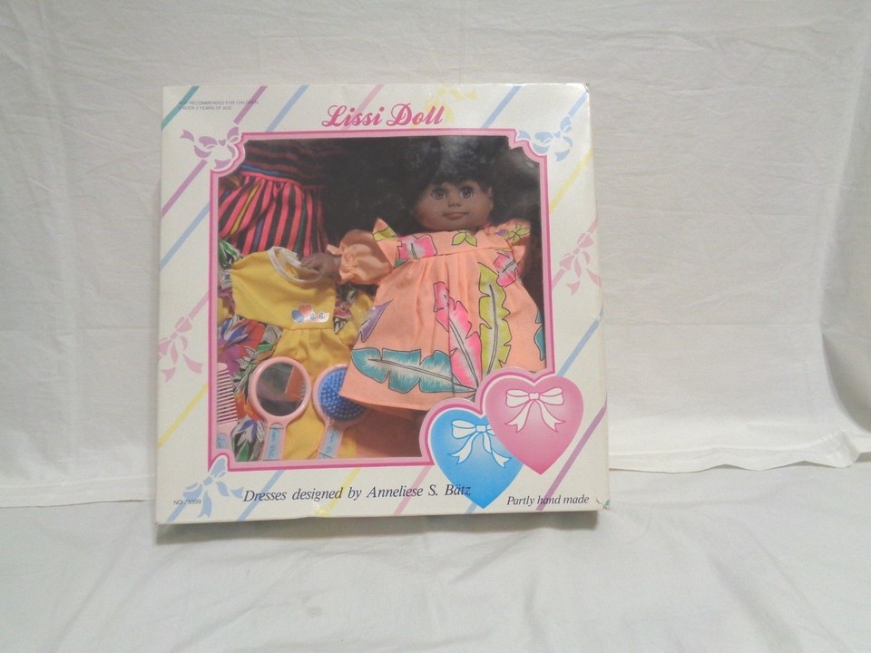 Vintage Lissi Germany Black Girl Doll Two Hearts Collection with box ...