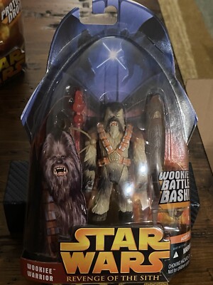 2005 Star Wars Revenge of the Sith WOOKIEE WARRIOR Figure MOC | eBay