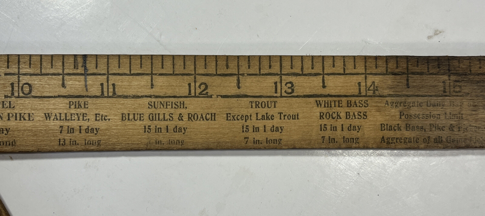 5 Vintage Wood Folding Extension Rulers-Lufkin Red End-Rigid No.620-61 ...