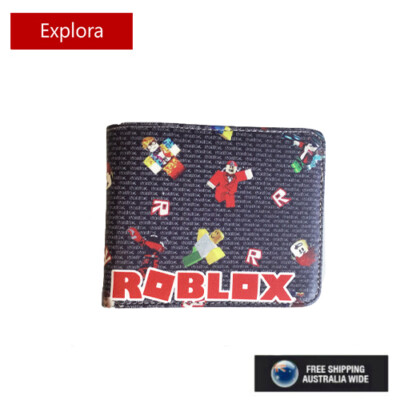 New Roblox Faux Leather Wallet with Coin Pouch - 2 | eBay Australia