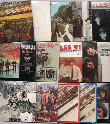 Complete Set of 16 Beatles CHU-BOPS Miniature Album Covers 15 Sealed 1 ...