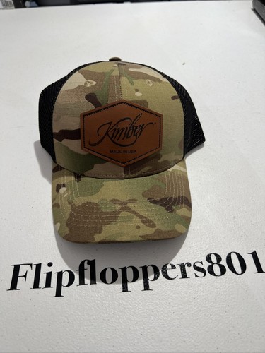 Kimber Adjustable Snapback Mesh Hat Camo What All Guns Should Be | eBay